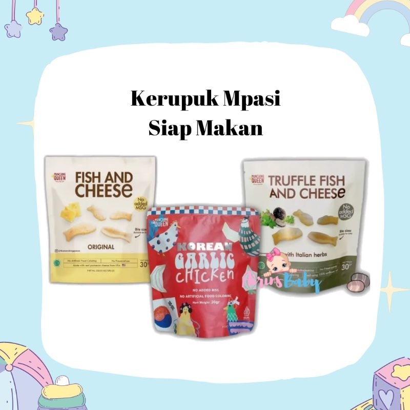 Jual THE MUNCHING QUEEN FISH AND CHEESE CRACKERS KERUPUK MPASI KRUPUK ...