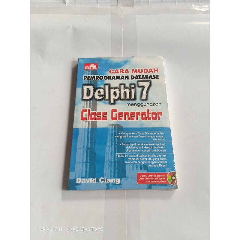 Jual BUKU CARA MUDAH PEMROGRAMAN DATABASE DELPHI 7 DAVID CIANG | Shopee ...