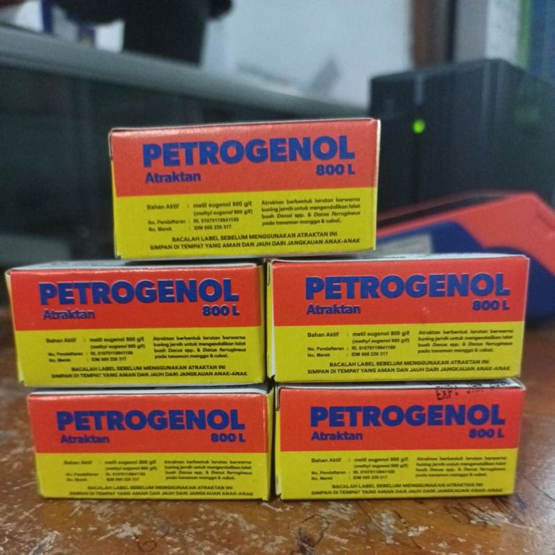 Jual PERANGKAP LALAT BUAH atraktan PETROGENOL ISI 5 ML | Shopee Indonesia