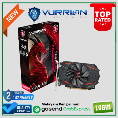 Jual VGA VURRION R7-350 4GB DDR5 128BIT ORIGINAL | Shopee Indonesia