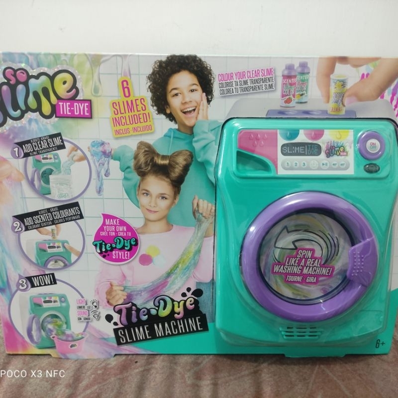 Jual So Slime : Tie Dye Slime Machine with 6 surprises Original (new ...