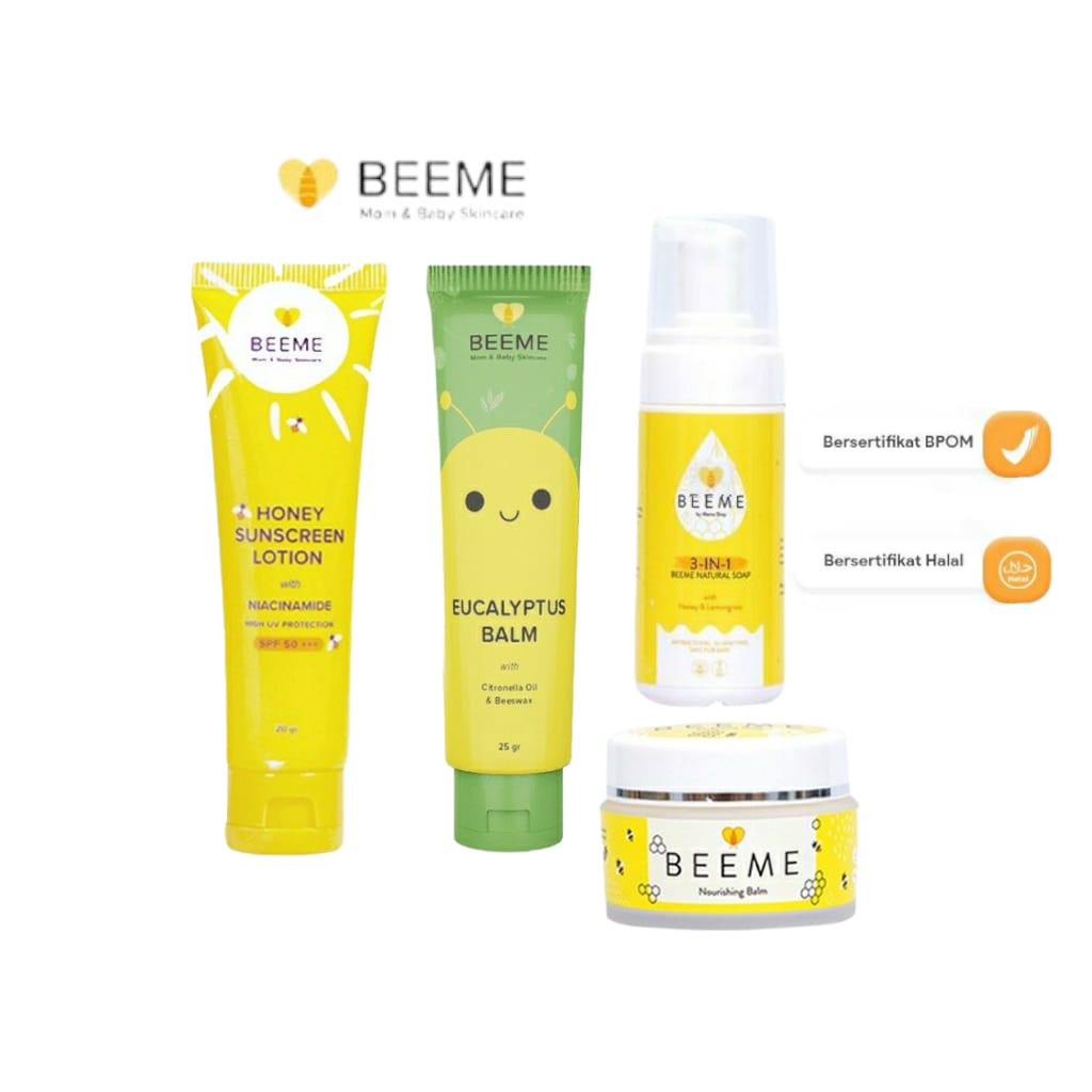 Jual Beeme Skincare Beeme Honey Sunscreen Lotion with Niacinamide SPF ...
