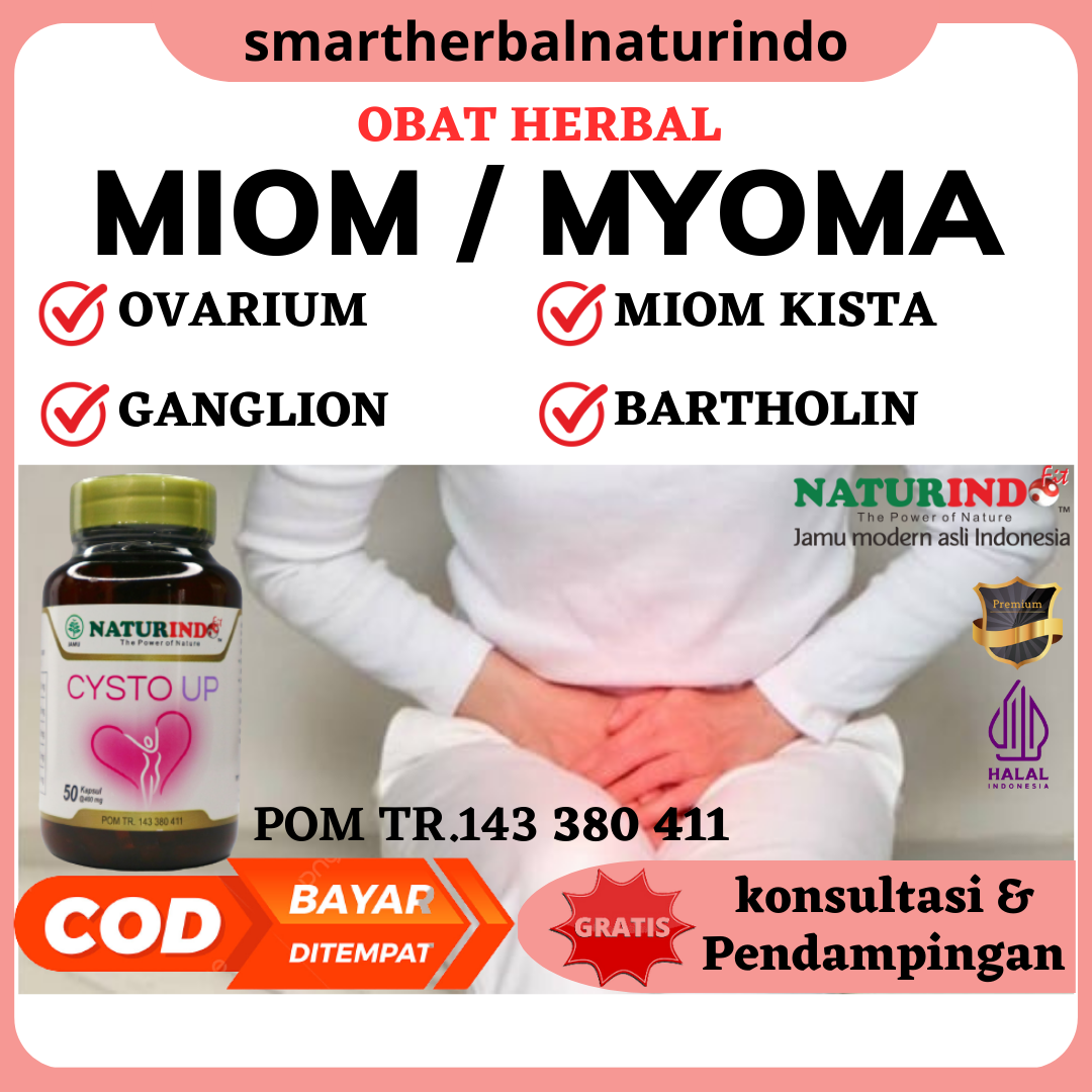 Jual Obat Herbal Miom Dan Kista Ovarium Bartholin Endometriosis ...