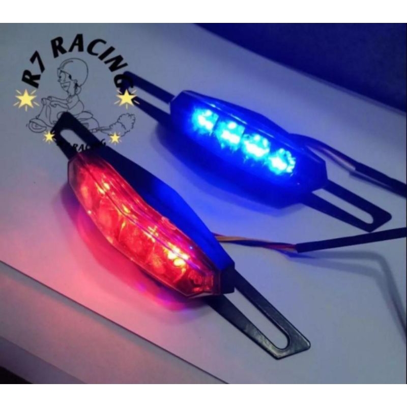 Jual LAMPU STOP LED STOP LAMP MINI 3 IN 1 LED PLUS BREKET UNIVERSAL ...