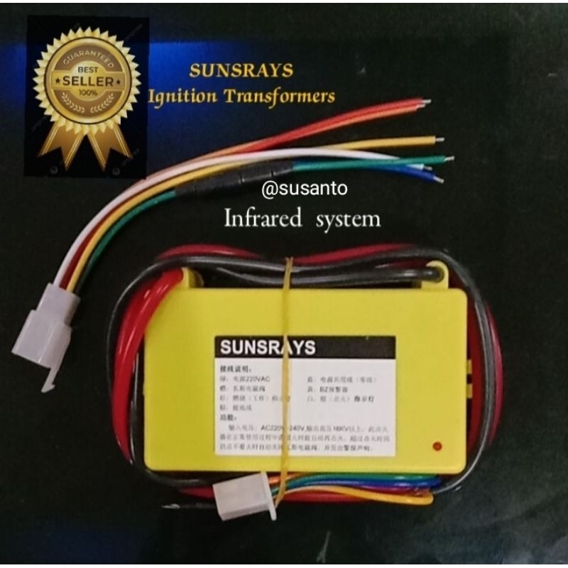 Jual Ignition ORI Sunsrays, Pemantik gas, Ignition Burner infrared best ...