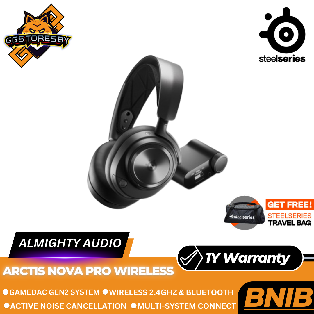 Jual STEELSERIES ARCTIS NOVA PRO WIRELESS+GAMEDAC GEN2 Gaming Headset ...