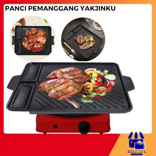 Jual Grill Pan Yakiniku KOREAN BBQ Grill / panggangan KOREAN BBQ Grill ...