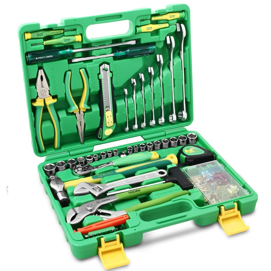 Jual TEKIRO 60pc Tool kit Kunci Set Mechanic Toolkit Alat Kunci Lengkap ...
