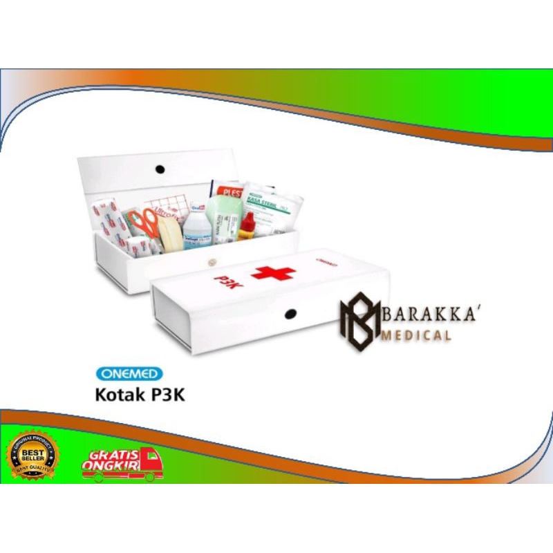 Jual Kotak P3K One med isi 11 item | Shopee Indonesia