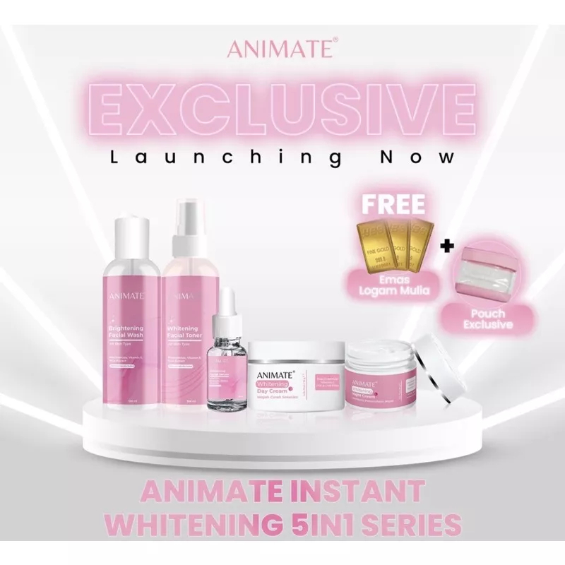 Jual PAKET ANIMATE SKINCARE [ FREE LOGAM ] | Shopee Indonesia