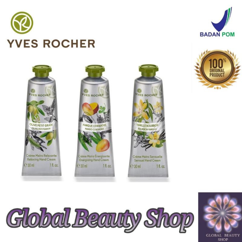 Jual Yves Rocher Hand Cream 30mL | Shopee Indonesia