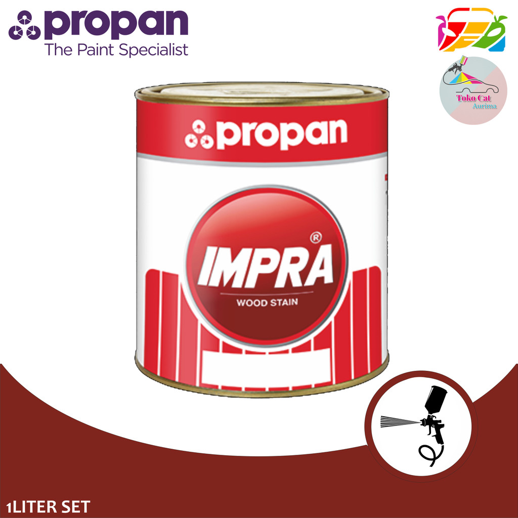 Jual CAT PROPAN IMPRA MELAMINE 1 LITER 2KOMPONEN (2K) + HARDENER DAN ...