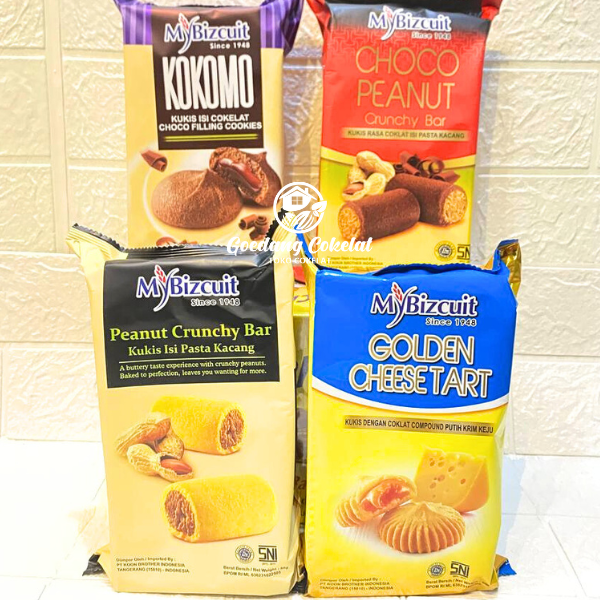 Jual My Bizcuit - Convi Pack 80gr Kukis Coklat / Choco Peanut / Golden ...