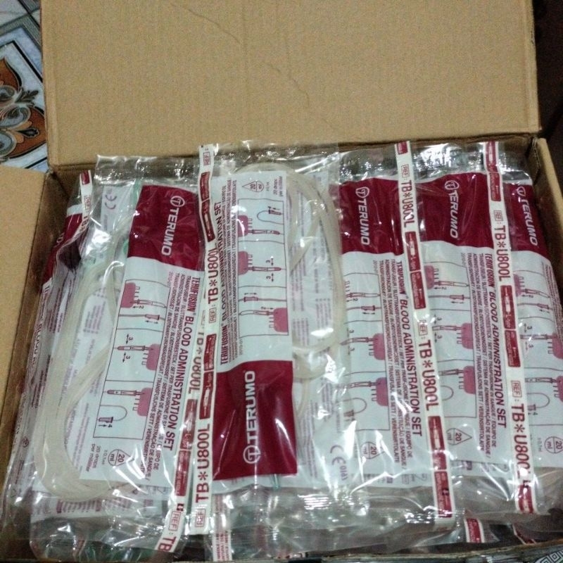 Jual BLOOD TRANSFUSION TERUMO / TRANSFUSI SET TERUMO | Shopee Indonesia