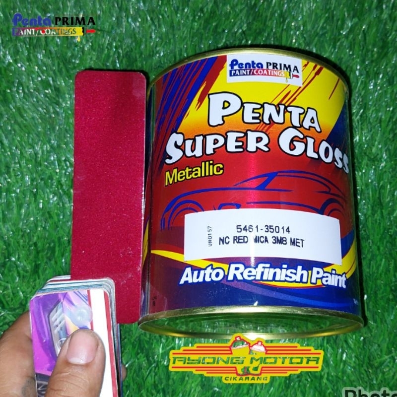 Jual Cat Penta Super Gloss/Cat Duco NC 35014 Red Mica 3M8 Met | Shopee Indonesia