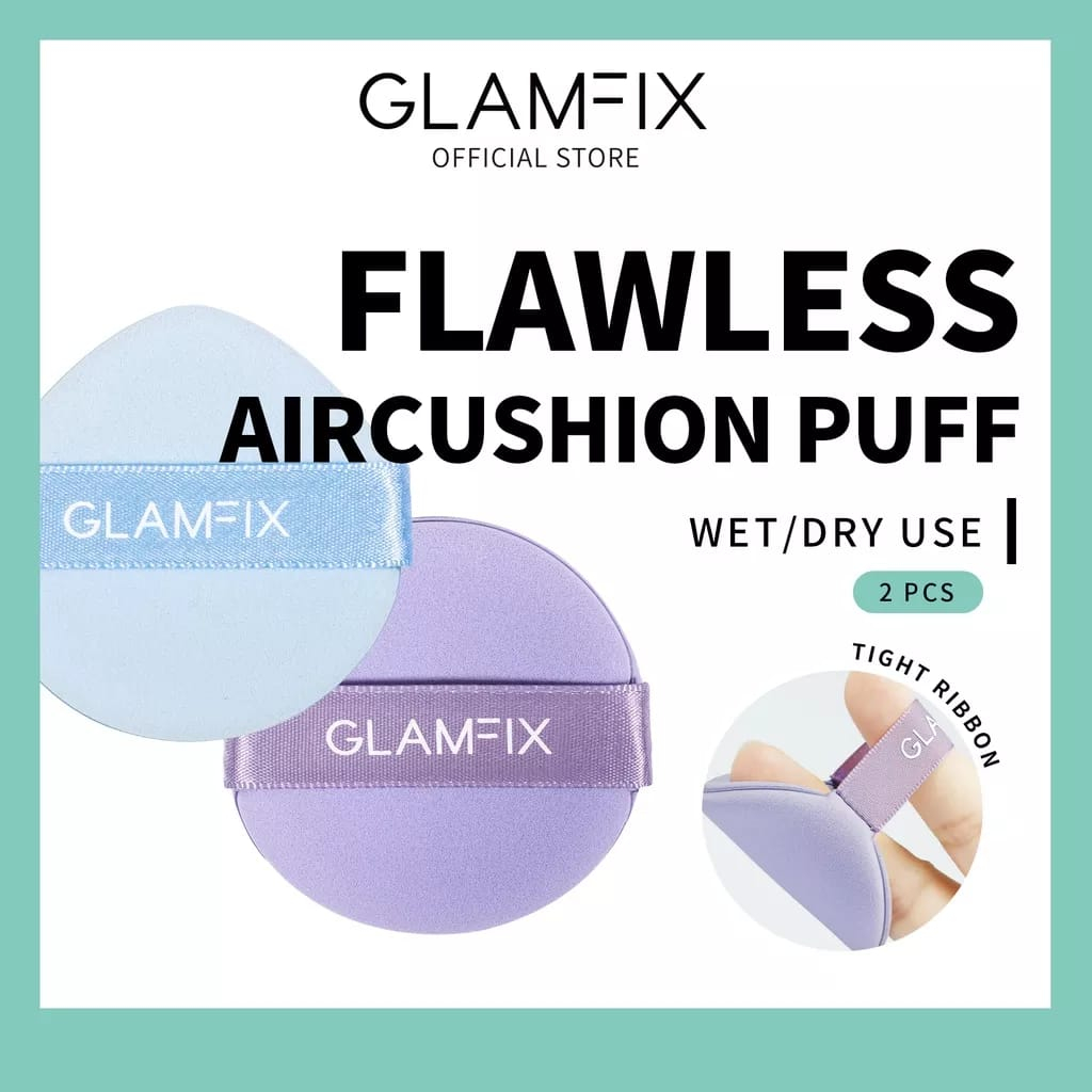 Jual SisterBeauty - Glamfix Flawless Aircushion Puff Isi 2pcs | Shopee ...