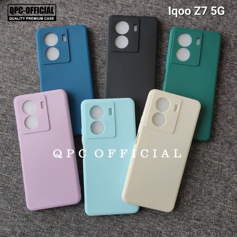 Jual Iqoo Z7 5G Softcase Macaron Square / Case Square Edge Case Iqoo Z7 ...