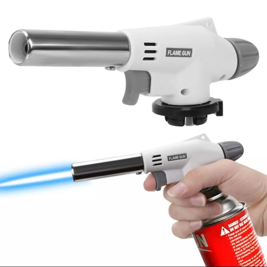 Jual Flame Gun Portable Gas Blow Flame Torch Butane Tembak Api Kecil ...