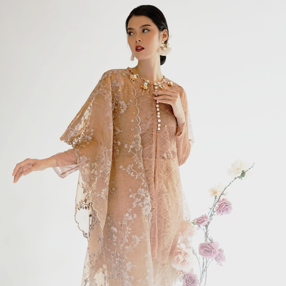 Jual JALEELA - KALANIE TOP (ATASAN ONLY) - (INNER INCLUDED) (KEBAYA ...