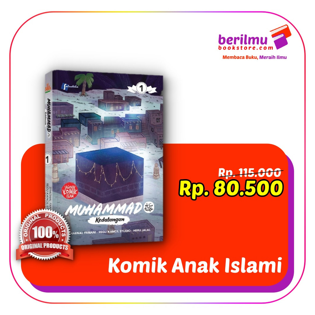 Jual Komik Muhammad SAW Jilid 1 Kedatangan | Komik Anak Islami | Soft ...
