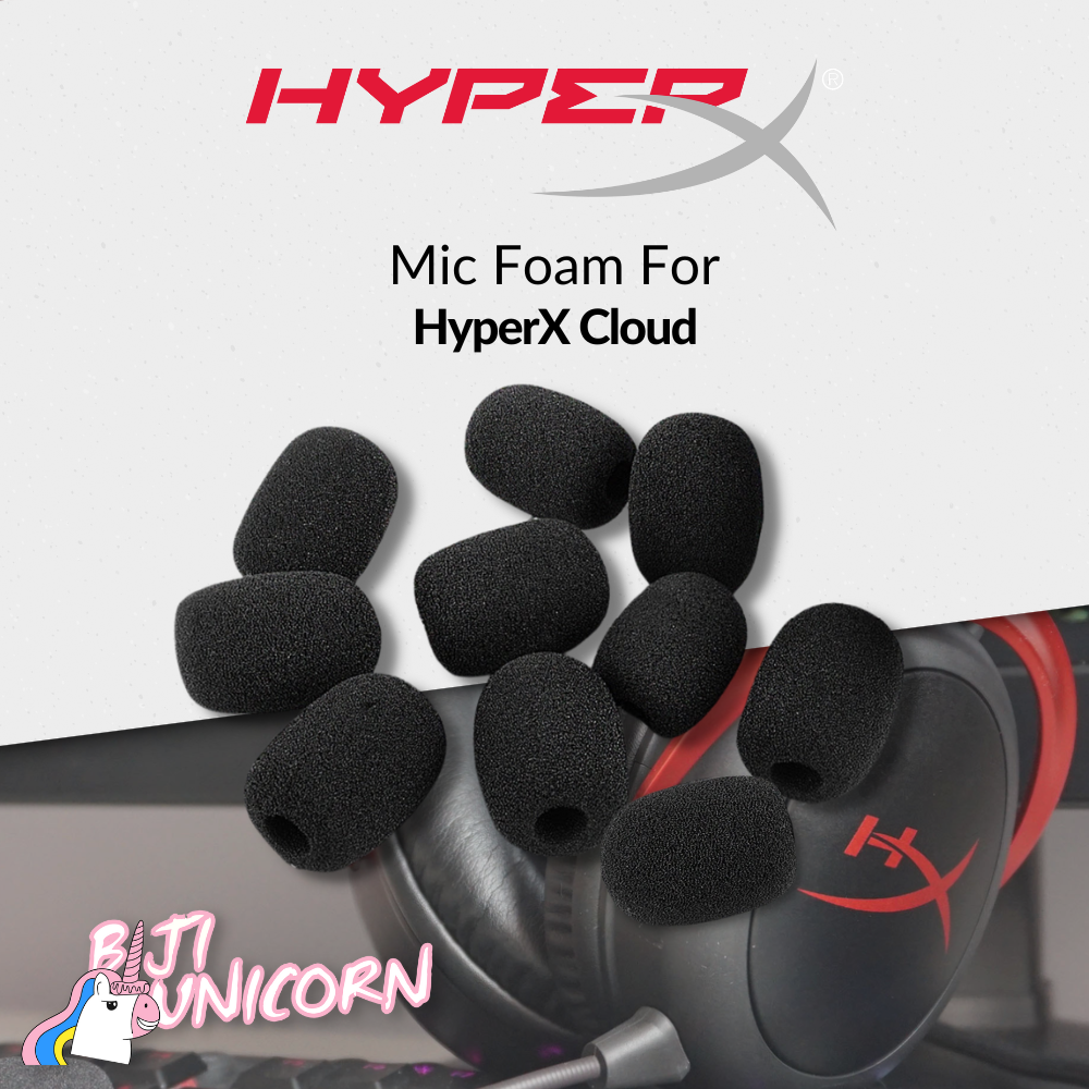 Jual Busa Mic Headset Hyperx Cloud Mic Foam Microphone Hyper X Cloud ...