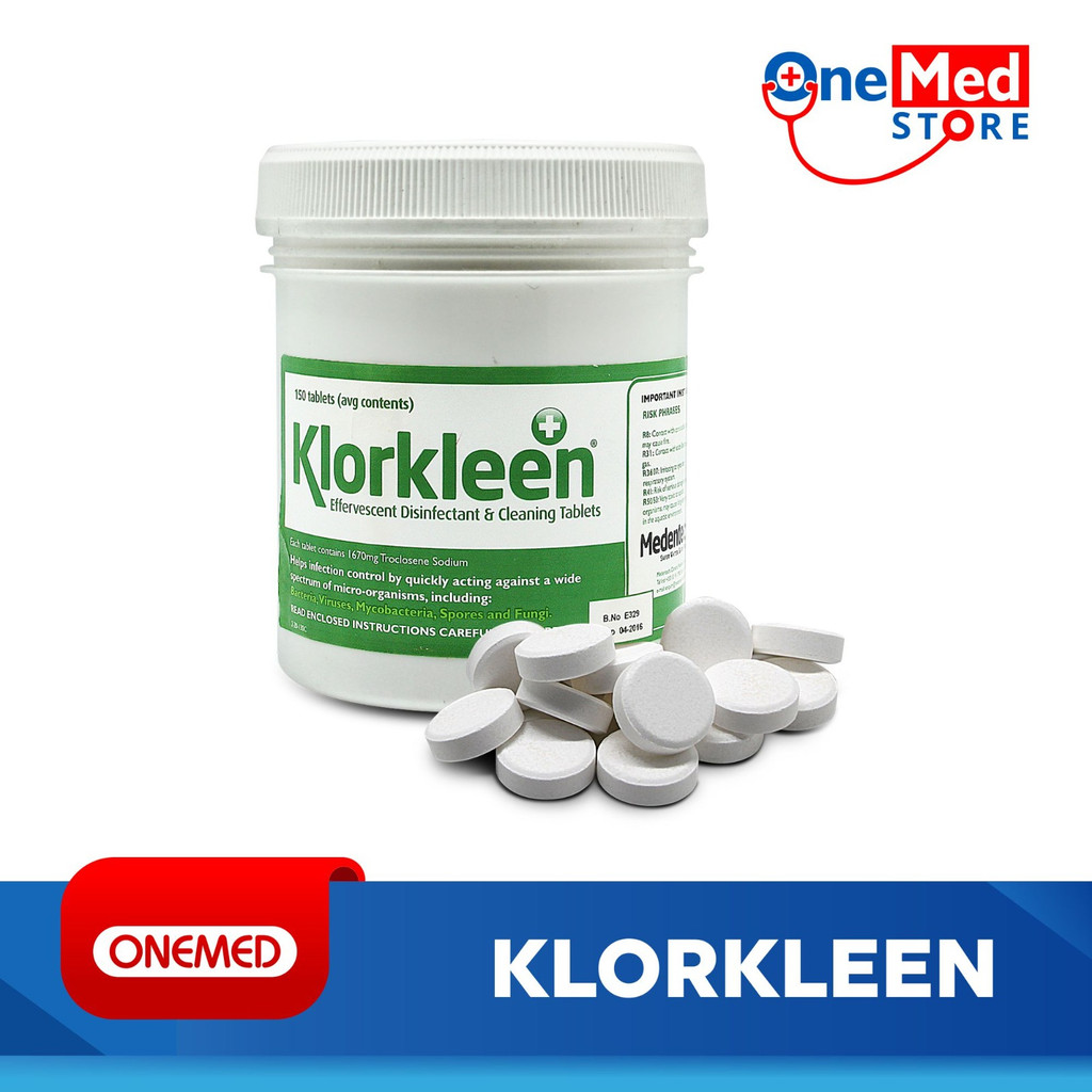 Jual Klorkleen Tab botol isi 150 tab | Shopee Indonesia