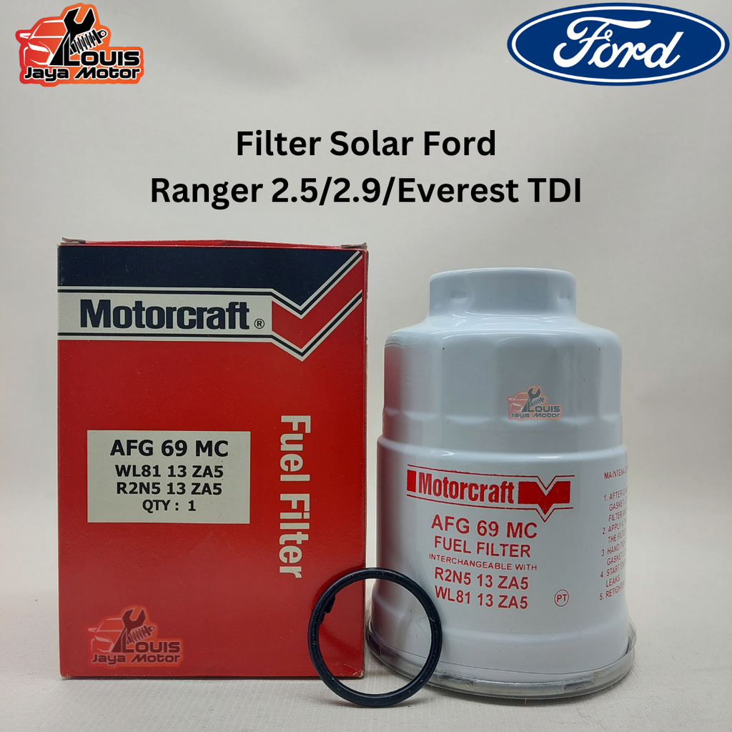 Jual Fuel Filter Solar Ford Ranger 2.5 2.9 Cc /Everest TDI | Shopee ...