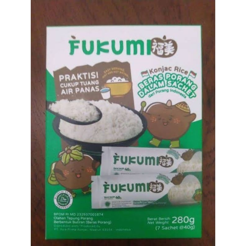 Jual Beras Fukumi 7sachet 1 box Free meteran tubuh | Shopee Indonesia
