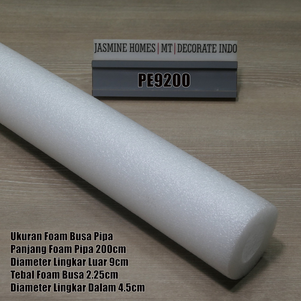 Jual Busa Bulat Elastis Pipa 200cm Foam Dekorasi PE9200 | Shopee Indonesia
