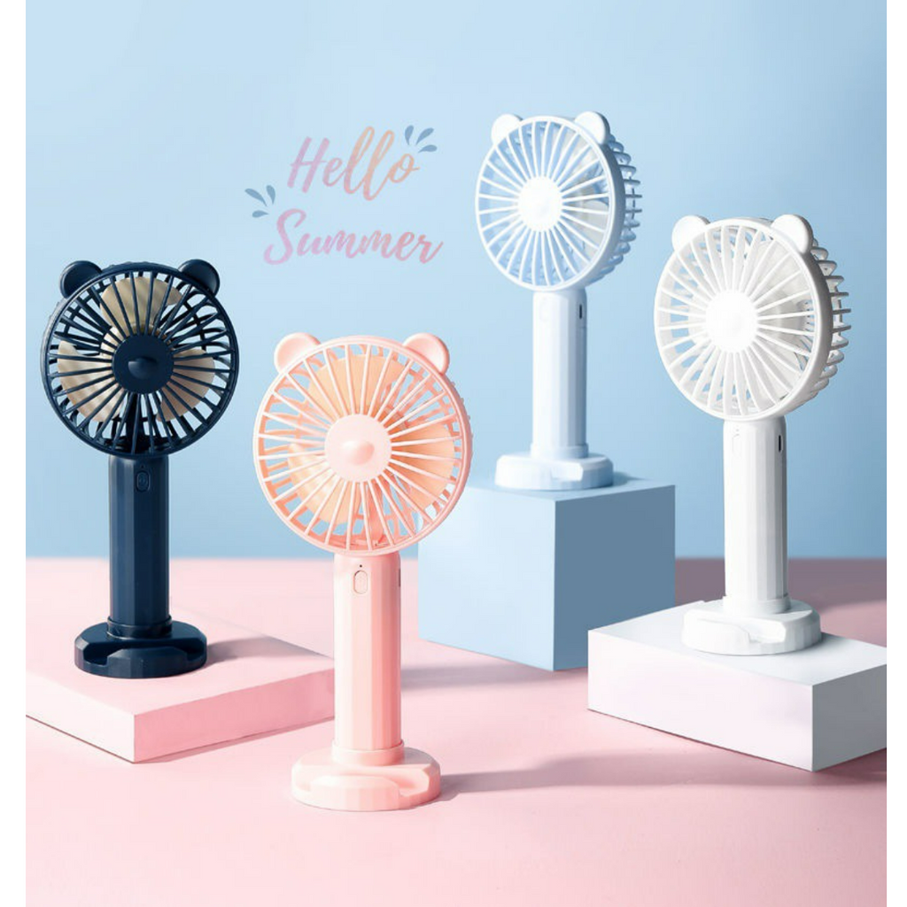 Jual Kipas Angin mini Portable Kipas Kecil Tangan Genggam Meja Fan ...