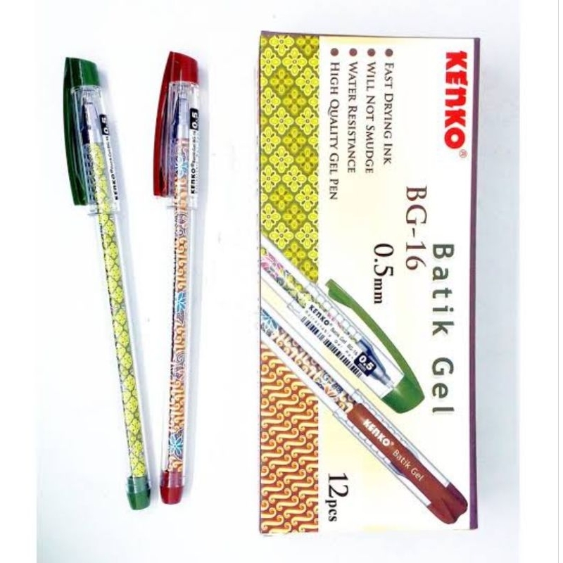 Jual Kenko Pulpen BG-16 Batik - Pulpen Batik | Shopee Indonesia
