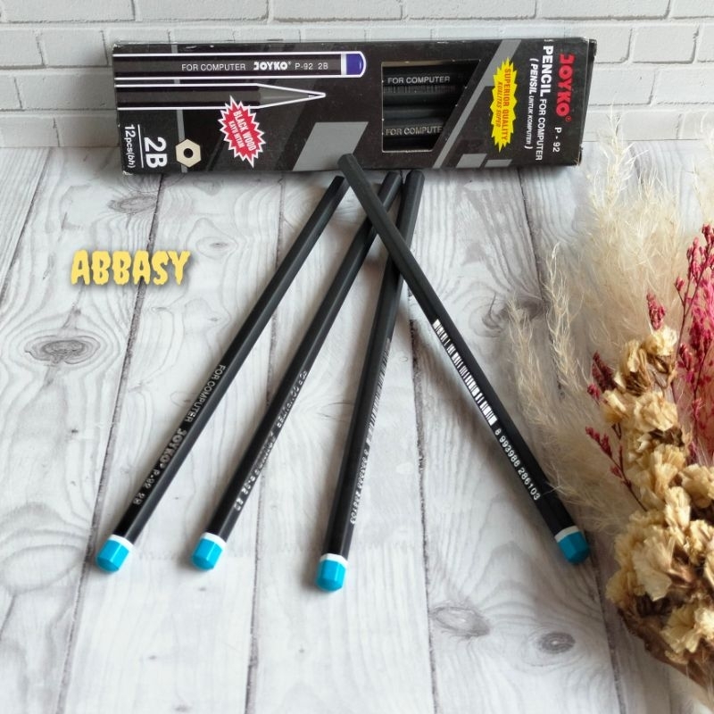 Jual pencil pensil Joyko 2B P-92 ( 1 box isi 12 pcs ) | Shopee Indonesia
