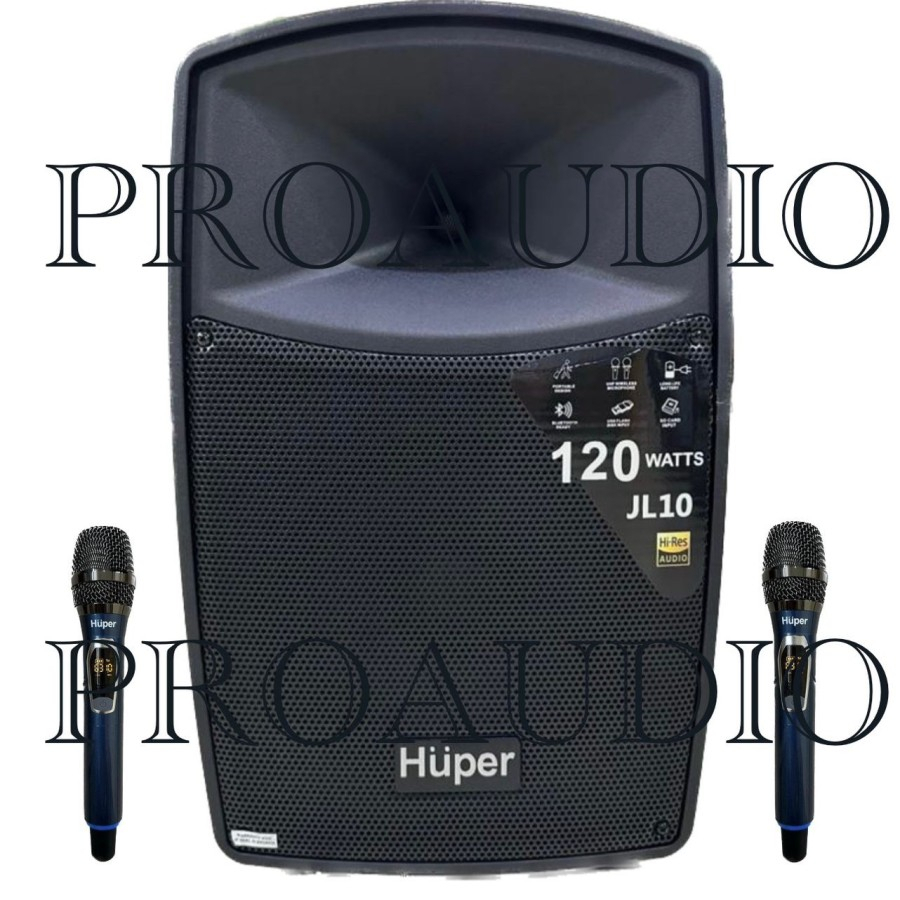 Jual Speaker Portable Huper JL10 JL-10 JL 10 120 Watts Original ...