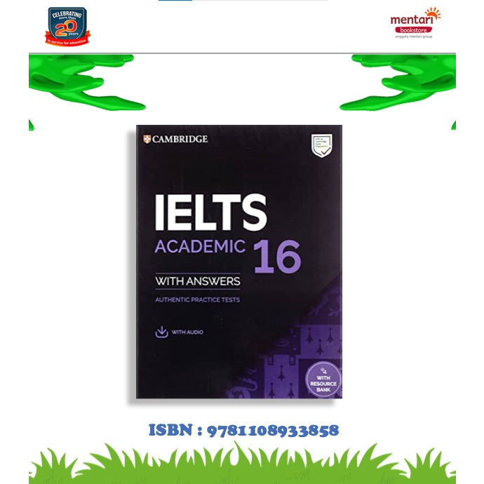 Jual IELTS 16 Academic Student's Book with Answers with Audio with ...