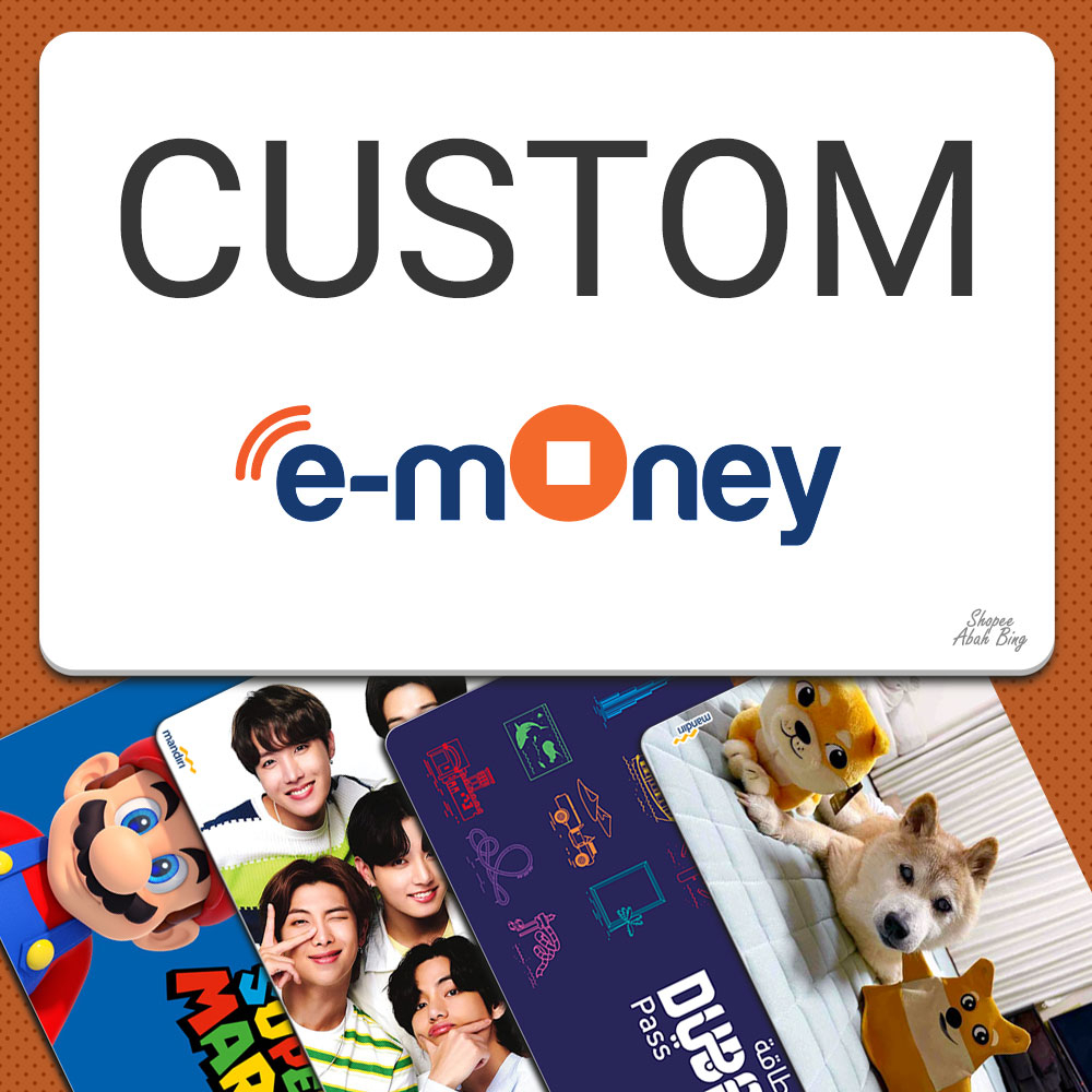 Jual Cetak Custom Kartu e-Money 1 atau 2 Sisi | Shopee Indonesia