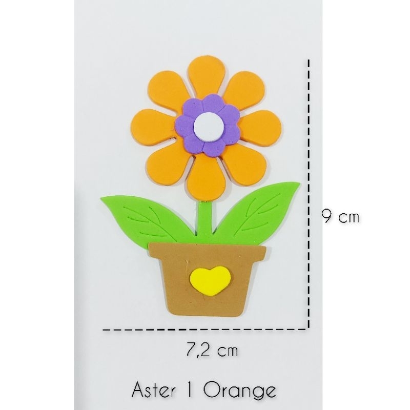 Jual Aplikasi Hiasan Eva Foam Bunga Rumput Daun Pohon Spon | Shopee ...