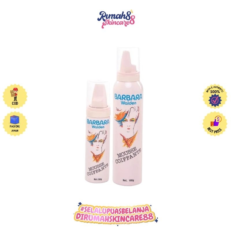 Jual RSC 88 - BARBARA Mousse Coiffante 50ml | 180ml | 240ml | Shopee ...