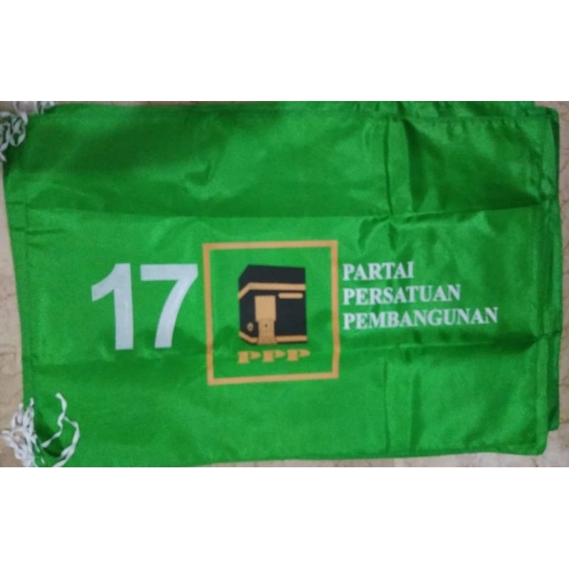 Jual bendera partai ppp logo terbaru.ukuran 60×90.isi 100bendera ...
