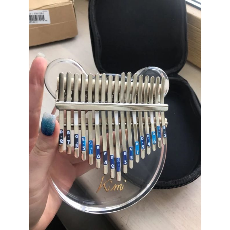 Jual KALIMBA KIMI ACRYLIC THUMB PIANO 17 KEYS ORIGINAL WITH BARCODE ...