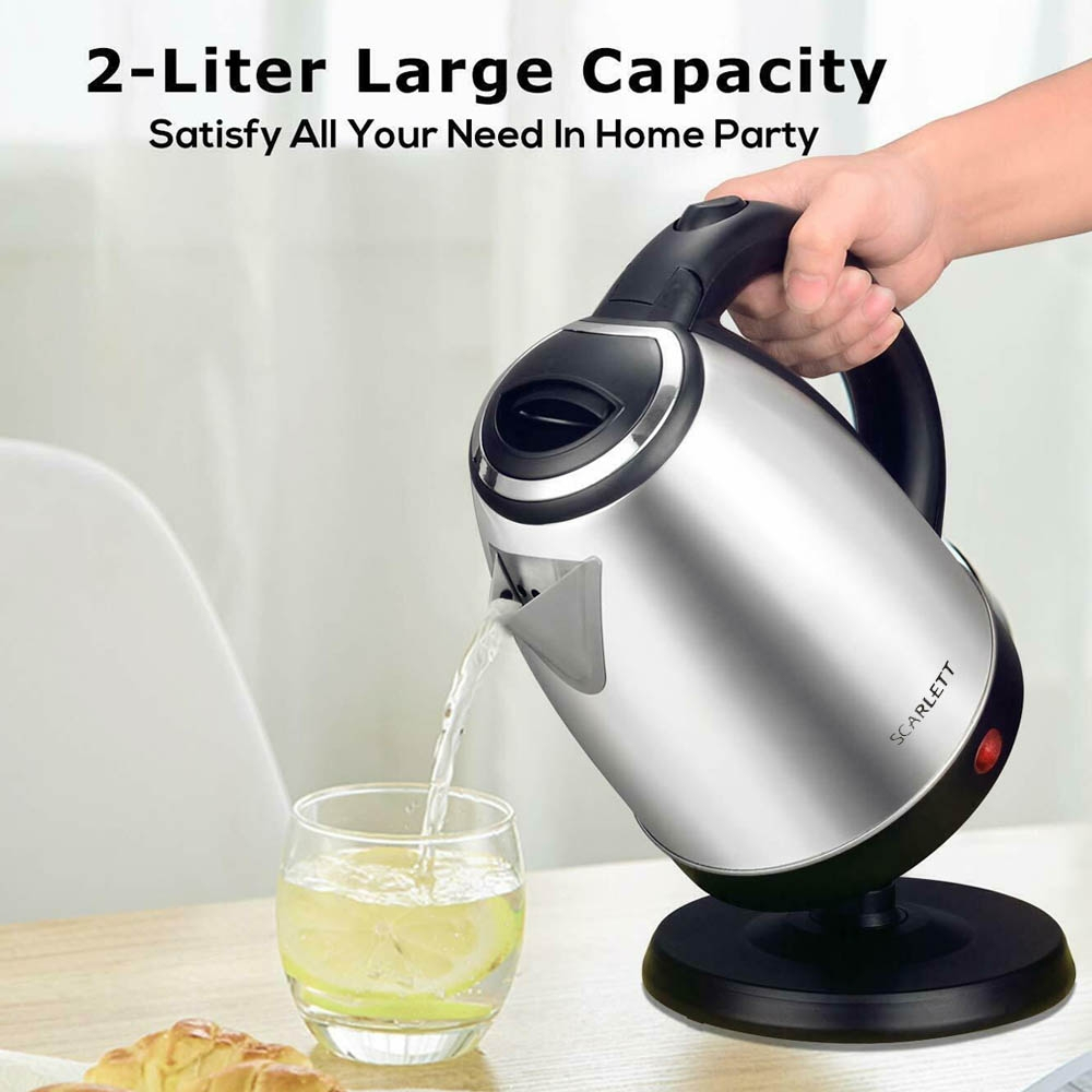 Jual Termos Teko Listrik Kettle Pemanas Air Panas Stainless 2 Liter ...