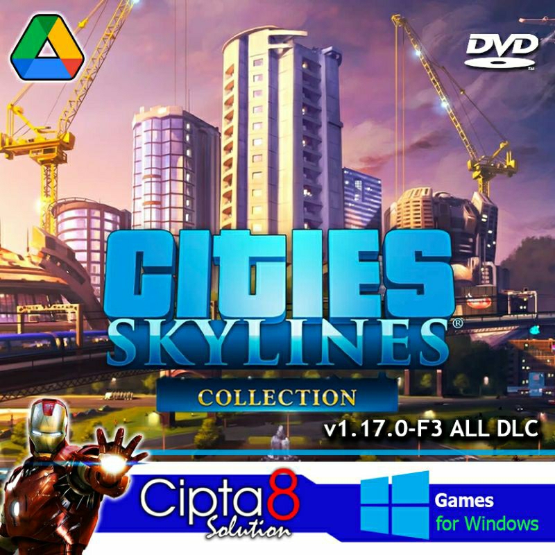 Jual CITIES SKYLINES COLLECTION + ALL DLCS/BONUS CONTENT - GAME PC | Shopee Indonesia