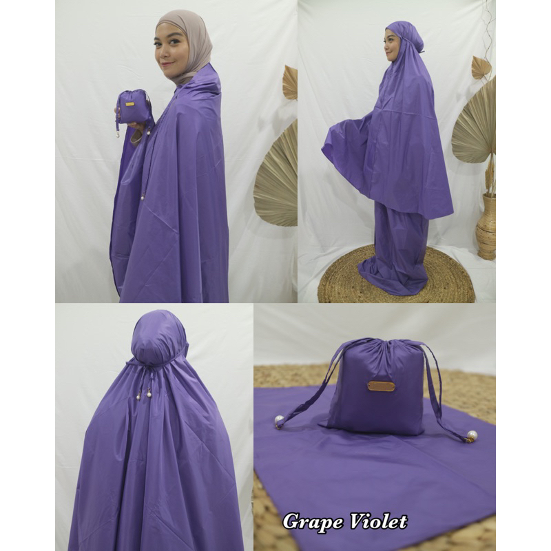 Jual Mukena Tavva - Grape Violet | Shopee Indonesia