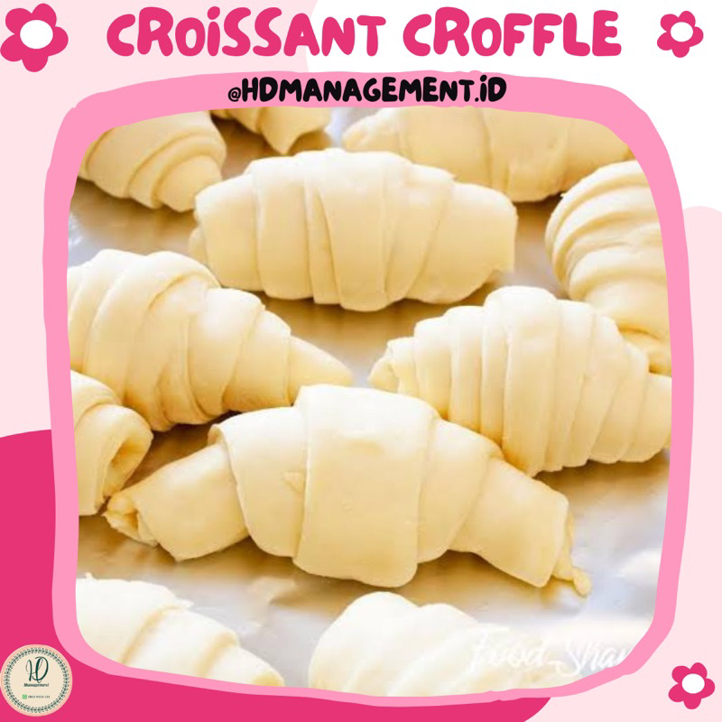 Jual Croissant 30 gr Adonan Croffle Mix Bonchef harga satuan | Shopee ...