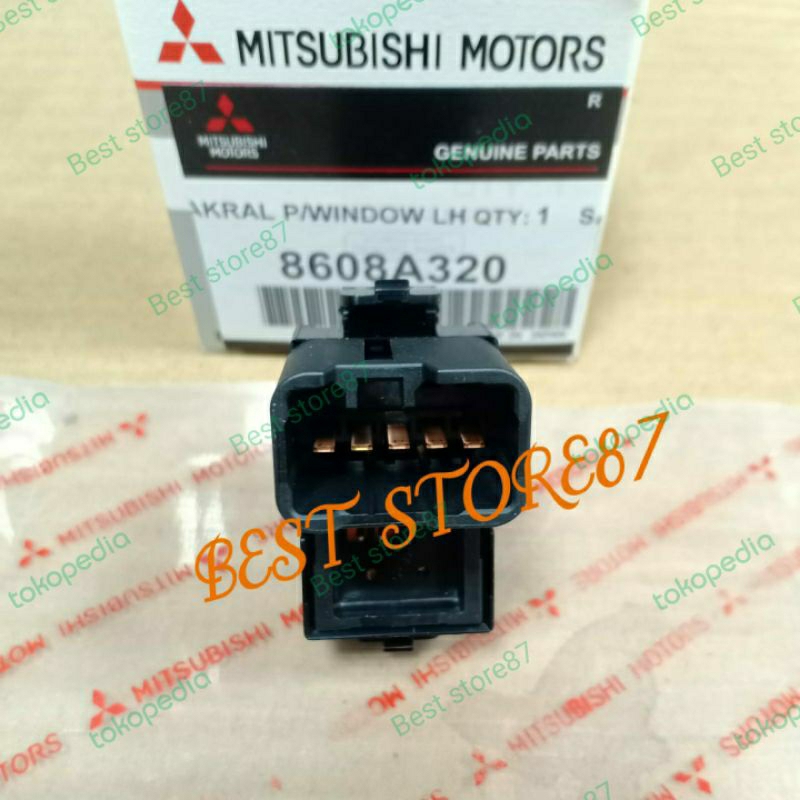 Jual SAKRAL POWER WINDOW LH SWITCH TOMBOL KACA KIRI MITSUBISHI TRITON ...