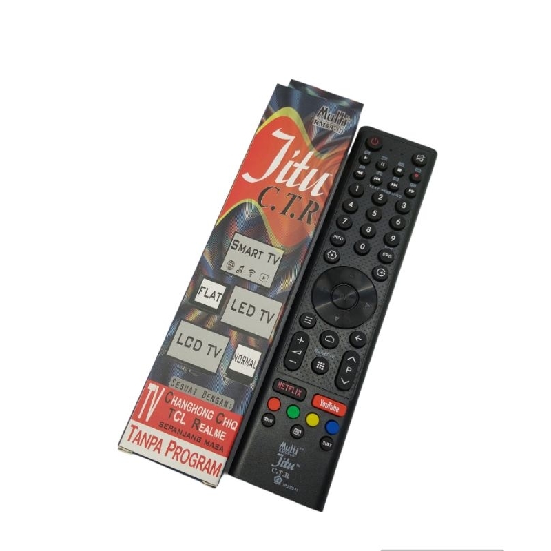 Jual REMOTE Remot Smart TV LED LCD CTR Chiq Changhong TCL Realme ...
