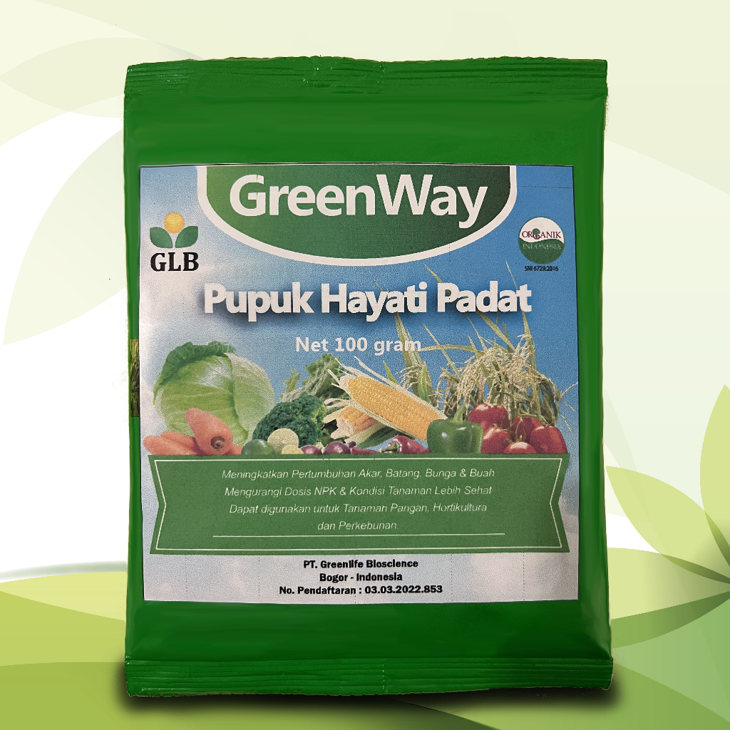 Jual Pupuk Hayati/Organik Padat GreenWay - 100 gram | Shopee Indonesia