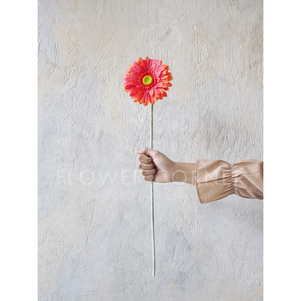 Jual Bunga Artificial Gerbera Sunflower 1 Tangkai Panjang (B23113 ...