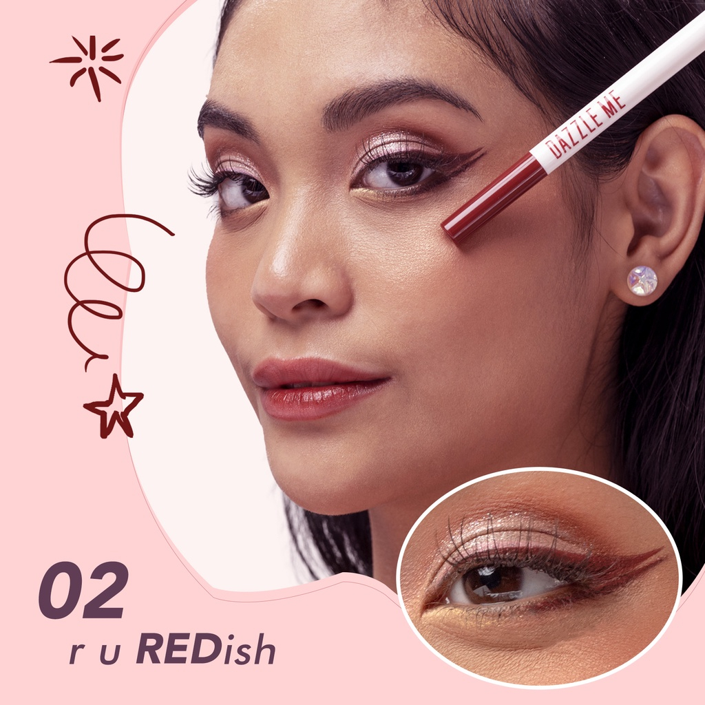Jual Dazzle Me Color Chic Liquid Eyeliner | Shopee Indonesia