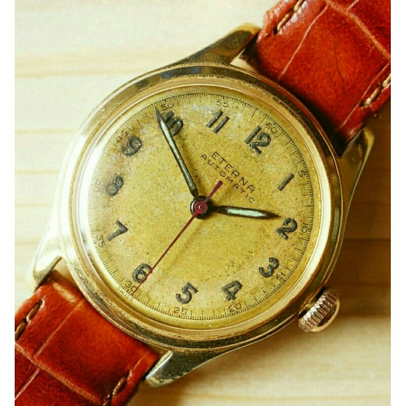 Jual jam tangan vintage Eterna Automatic Bumper tropical dial | Shopee ...
