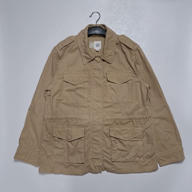 Jual GAP UTILITY FIELD JACKET SIZE M FIT L | Shopee Indonesia